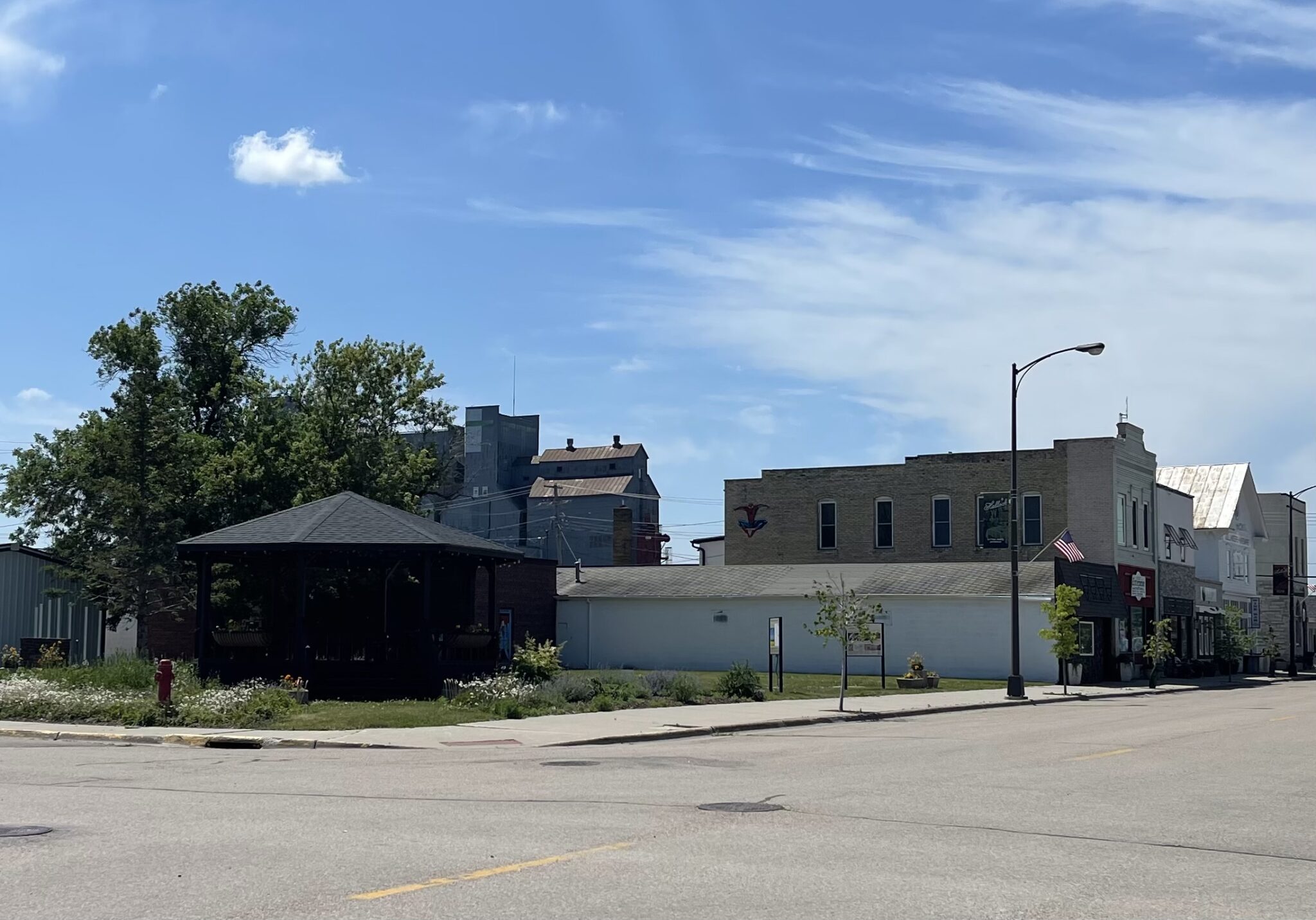 City of Hallock – Thing are clearer up here. Hallock, MN